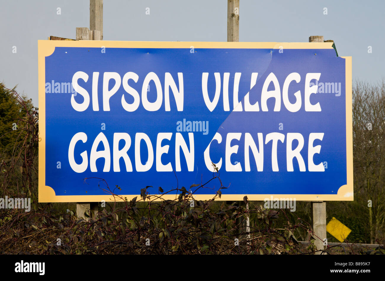The Sipson Village Garden Centre on the edge of Sipson which will ...