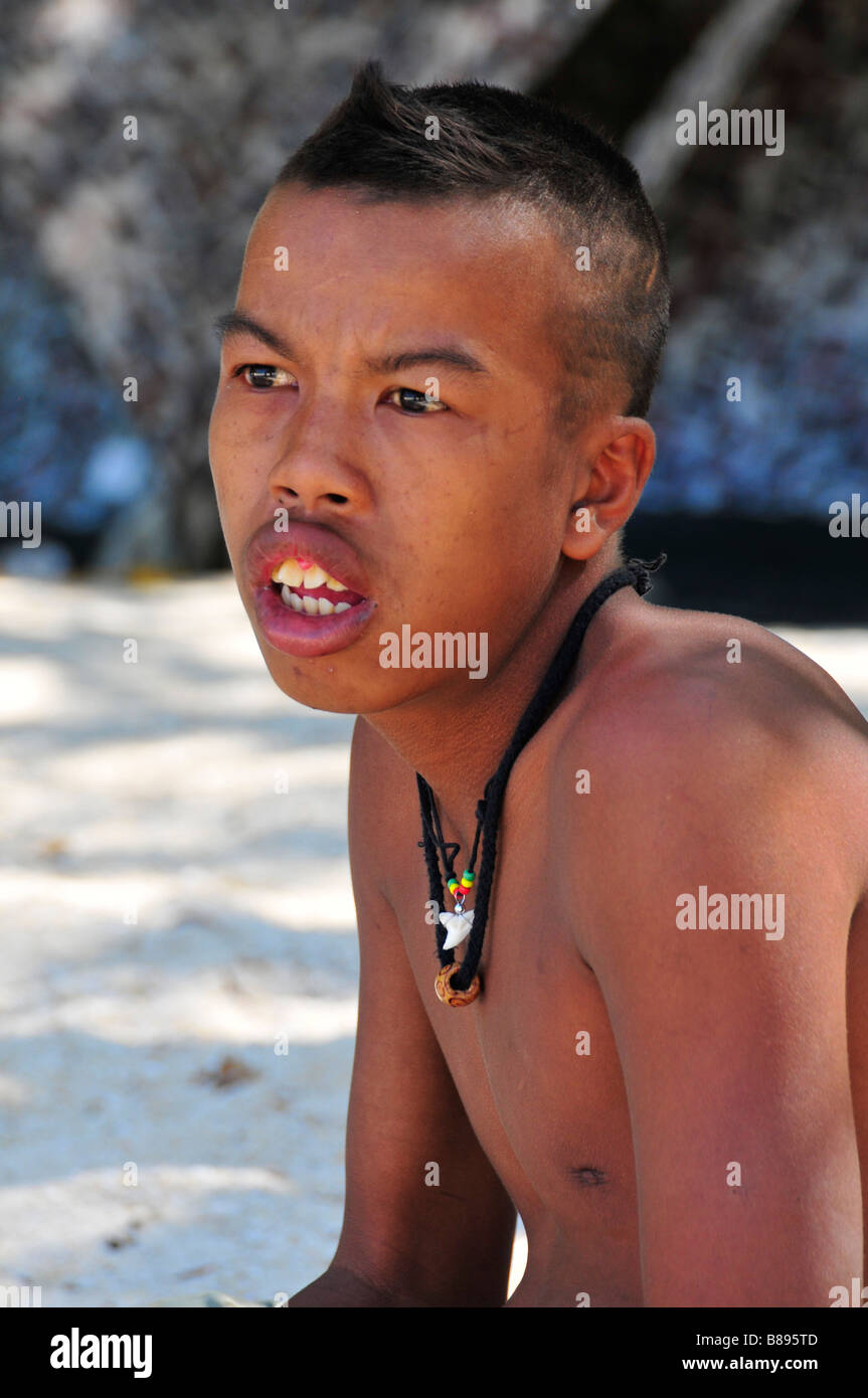 Sea gypsy boy hi-res stock photography and images - Alamy