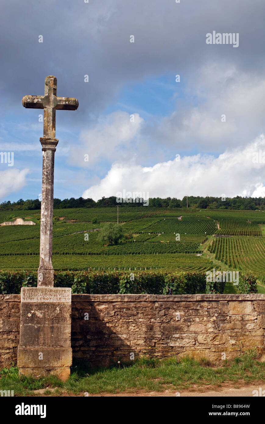 Domaine de la romanee conti vosne romanee cote dor france hi-res stock ...