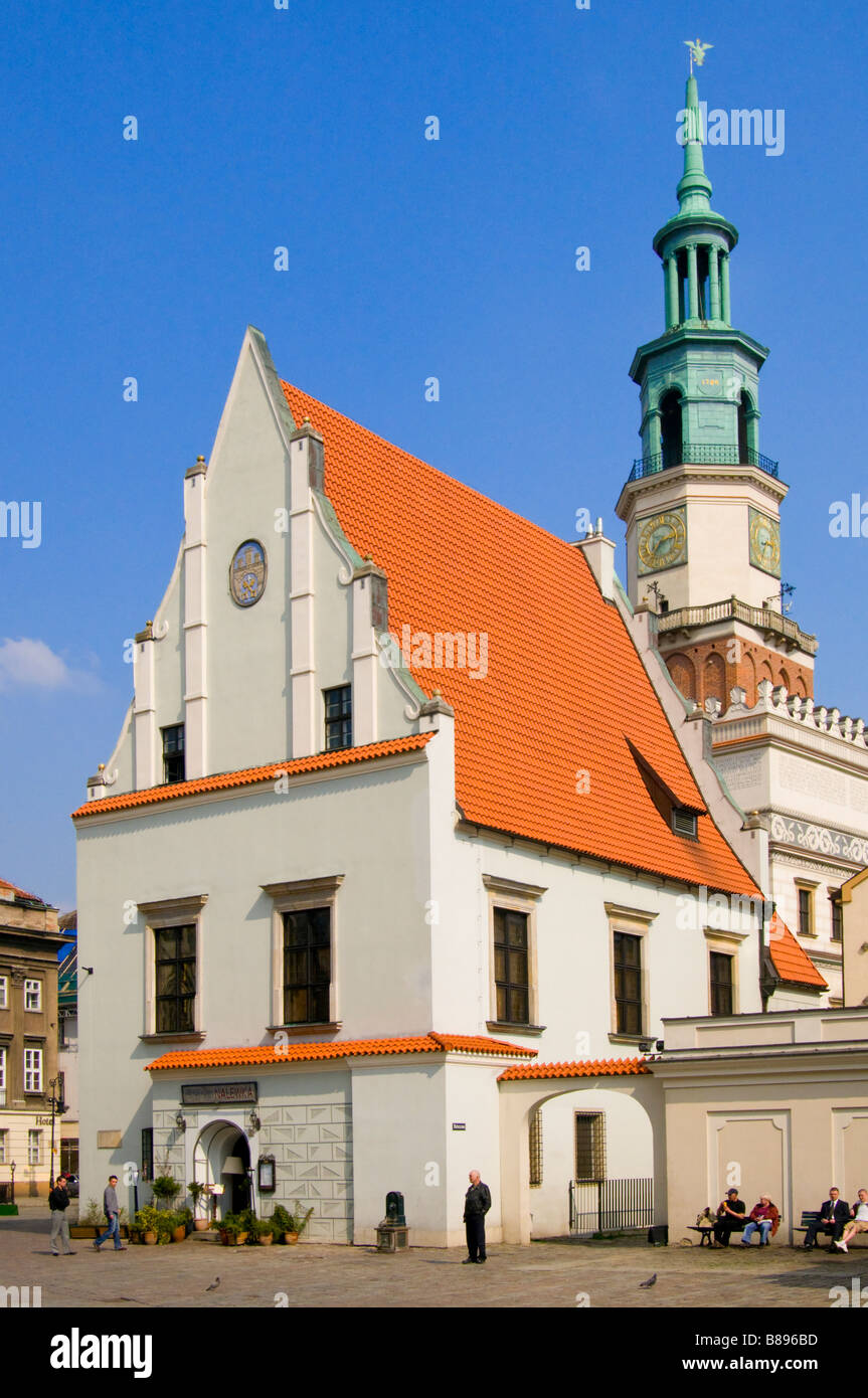 Poznan, Wielkopolska, Poland. Stary Rynek (Old Market Square), Weigh ...