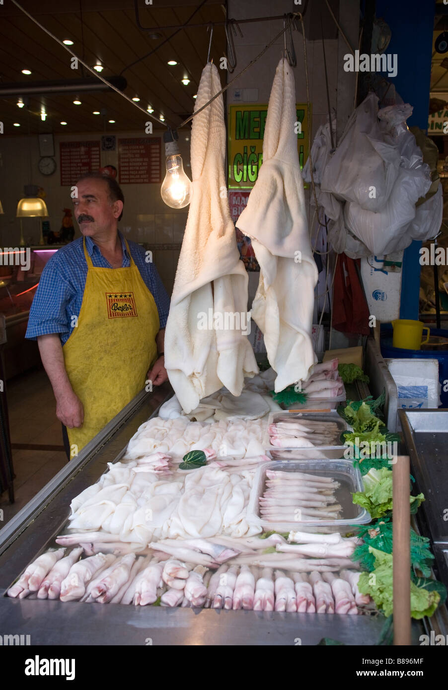 Turkish butcher hi-res stock photography and images - Alamy