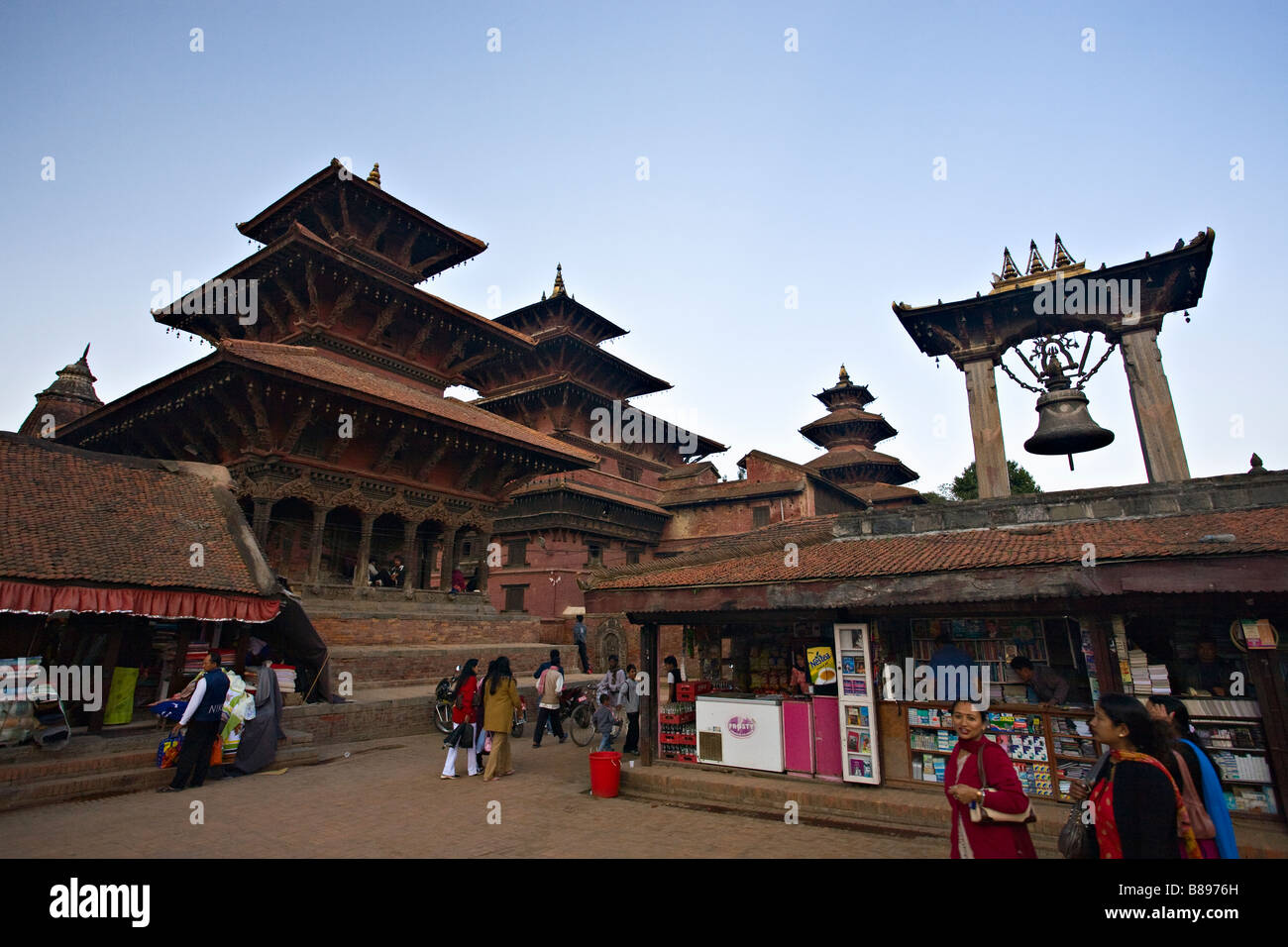 Taleju Bell, Patan, Durbar Square, Nepal, Asia Stock Photo - Alamy
