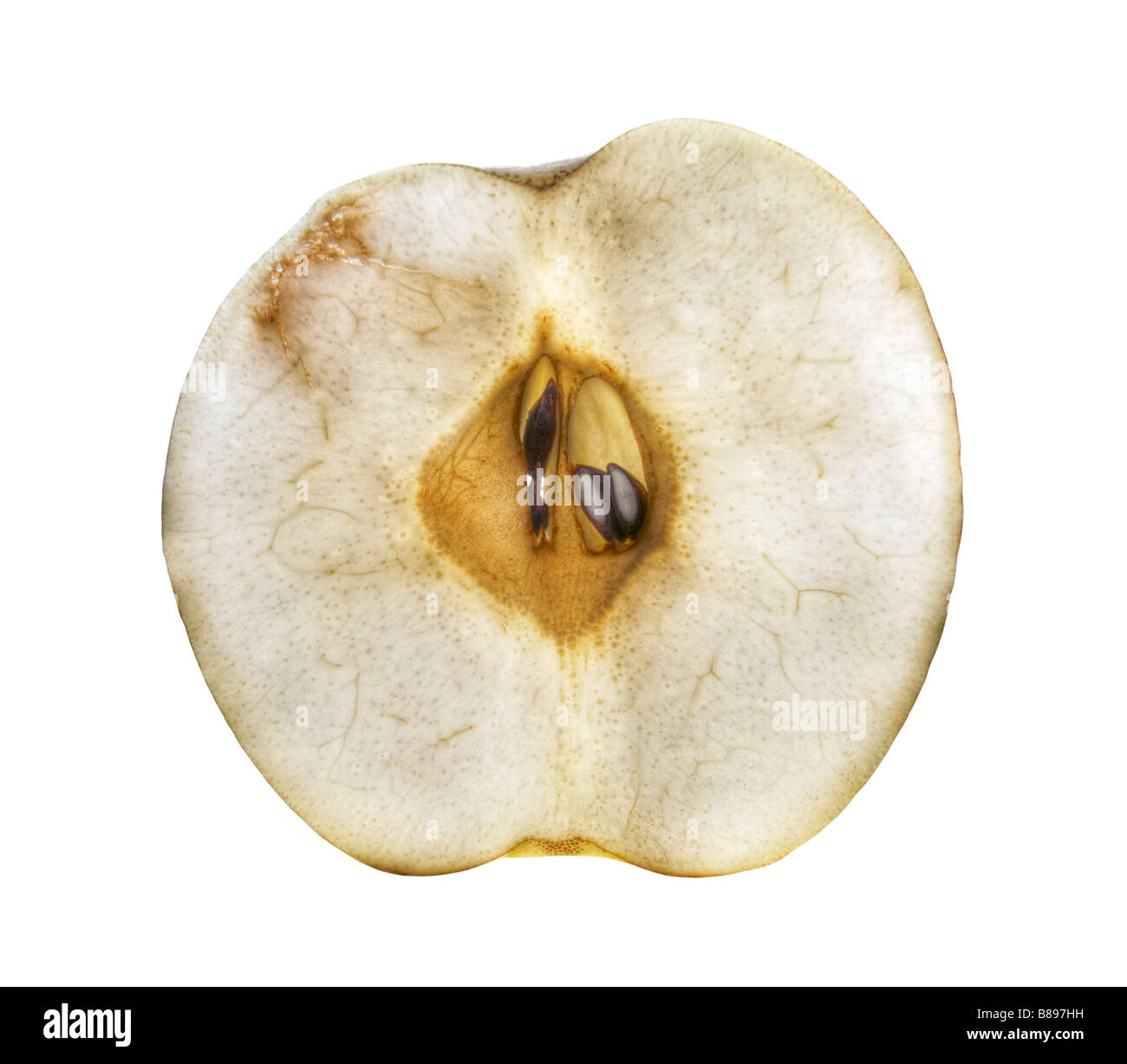 Apple segment slice Cut Out Stock Images & Pictures - Alamy
