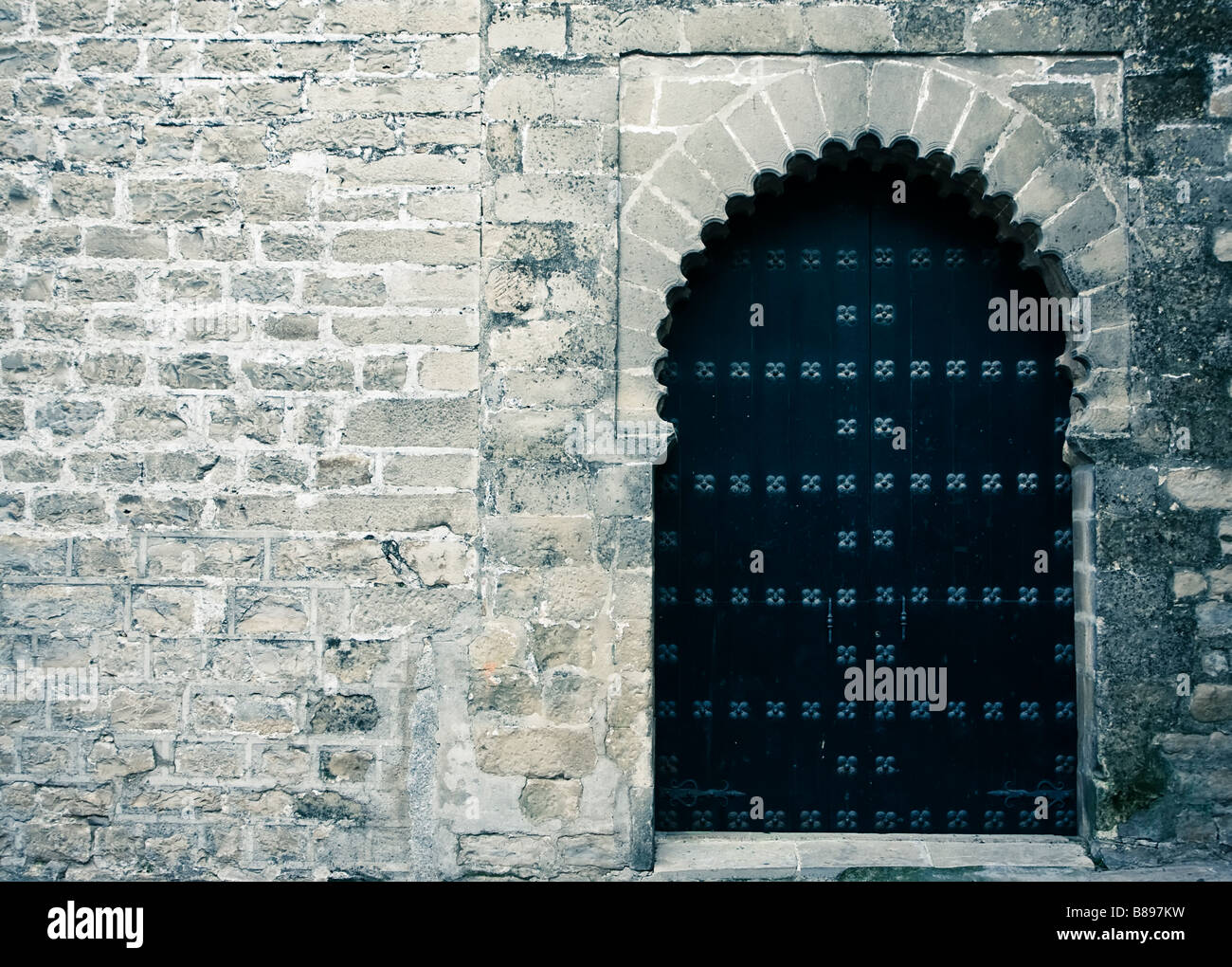 Rusty old medieval entrance hi-res stock photography and images - Alamy