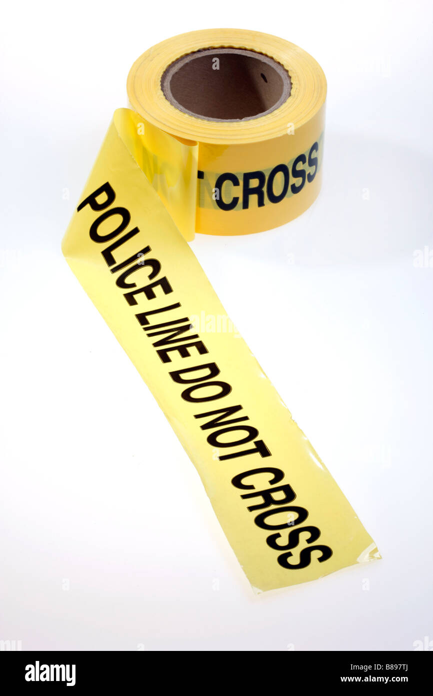 Police line Do not cross Stock Photo - Alamy