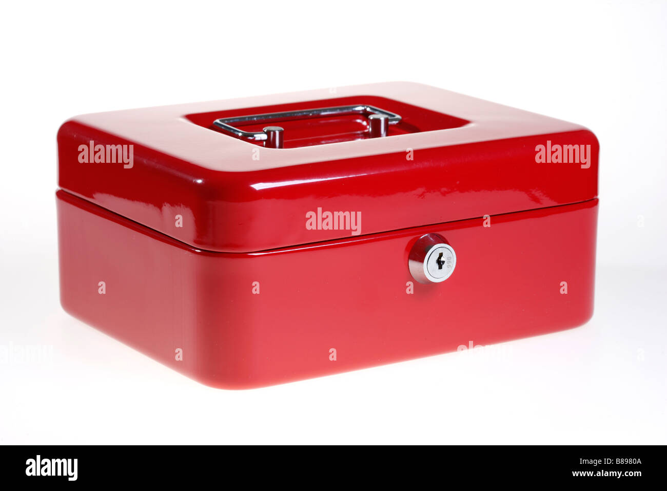 Red cash box Stock Photo - Alamy