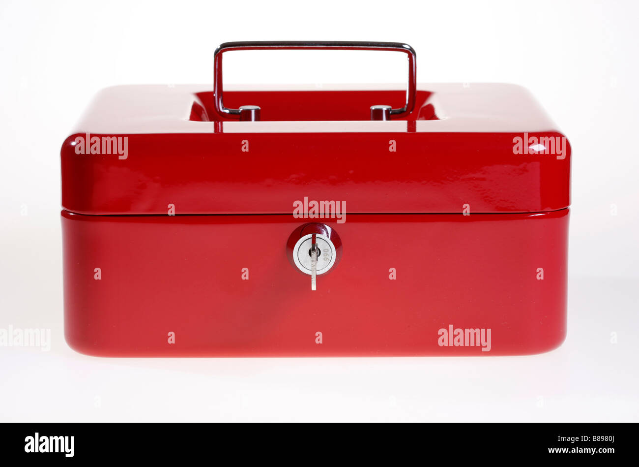 Red cash box Stock Photo - Alamy