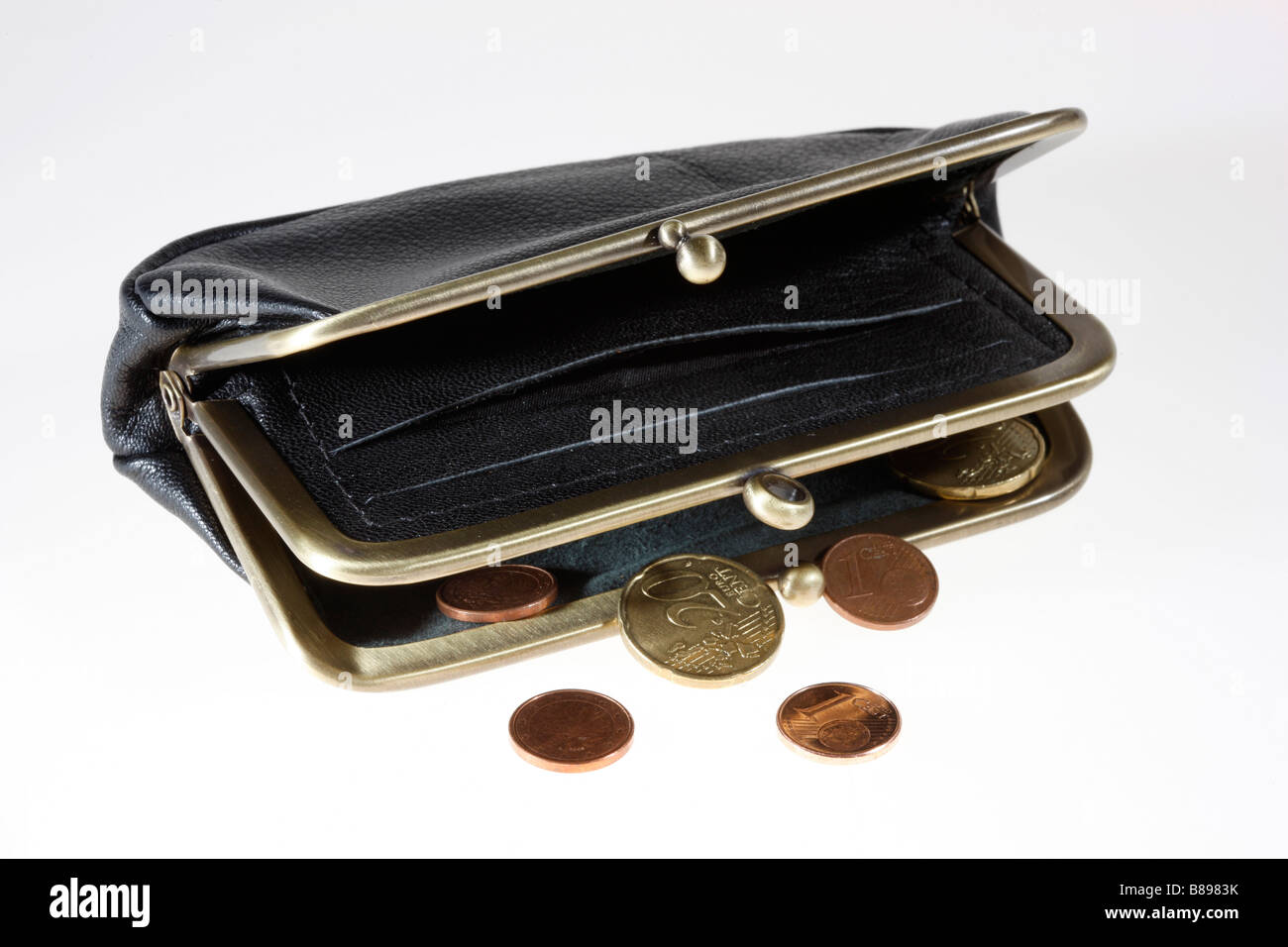 Empty coin purse hi-res stock photography and images - Alamy