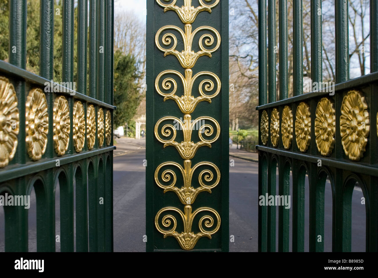 Antique Gold Gates