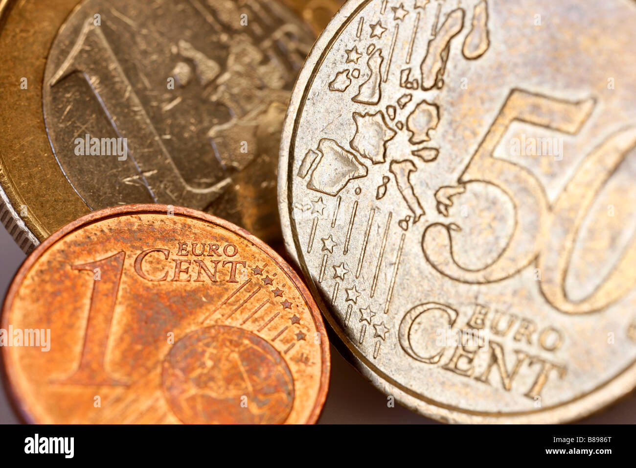 Map of europe euro coins hi-res stock photography and images - Alamy