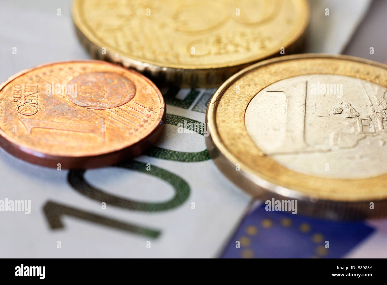 German bank notes hi-res stock photography and images - Alamy
