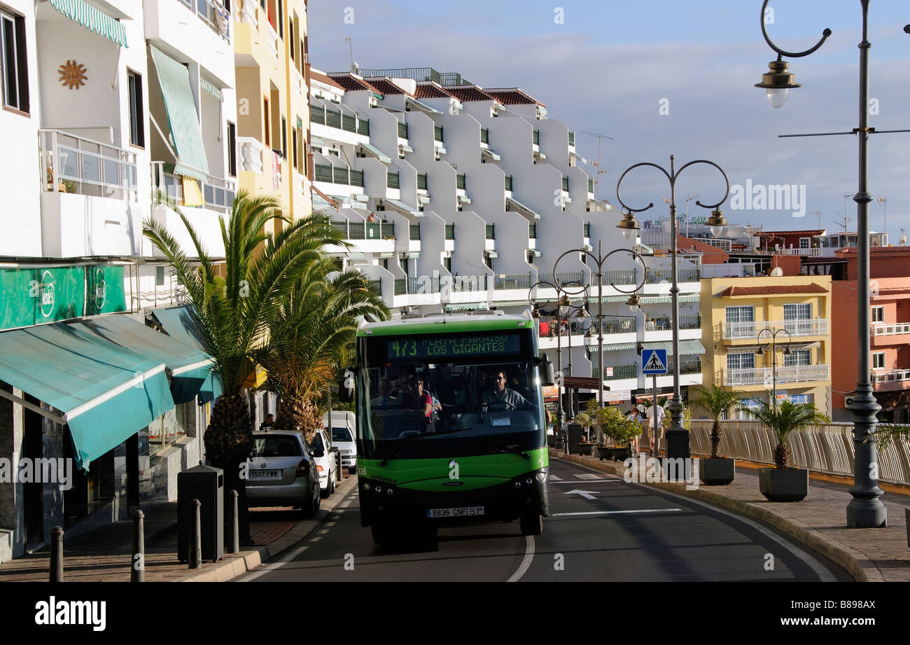 Tenerife public buses hi-res stock photography and images - Alamy