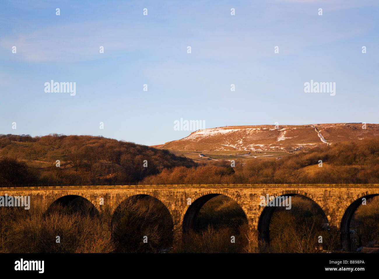 Old Railway Viaduct Ingleton North Yorkshire England Stock Photo - Alamy