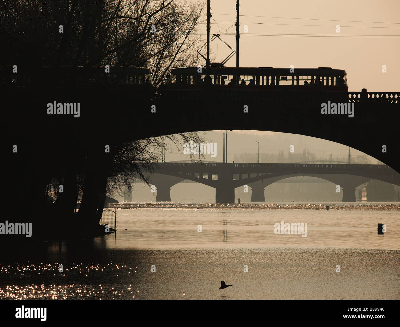 River trams hi-res stock photography and images - Alamy