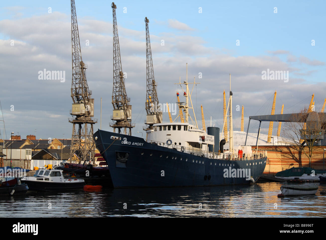 Dockland Scout Project HQ Training Ship "Lord Amory" Isle of Dogs, East ...