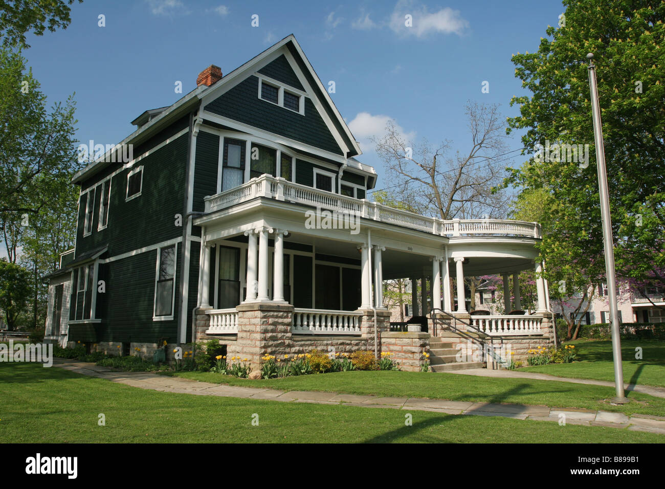 President Warren G Harding Home Marion Ohio Stock Photo - Alamy
