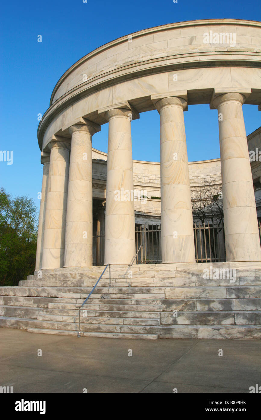 President Warren G Harding Memorial Marion Ohio Built of White Georgian ...