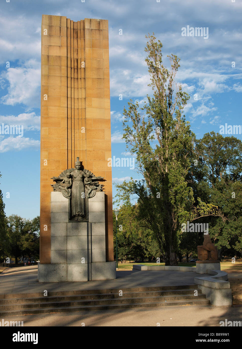 Kings domain memorial hi-res stock photography and images - Alamy