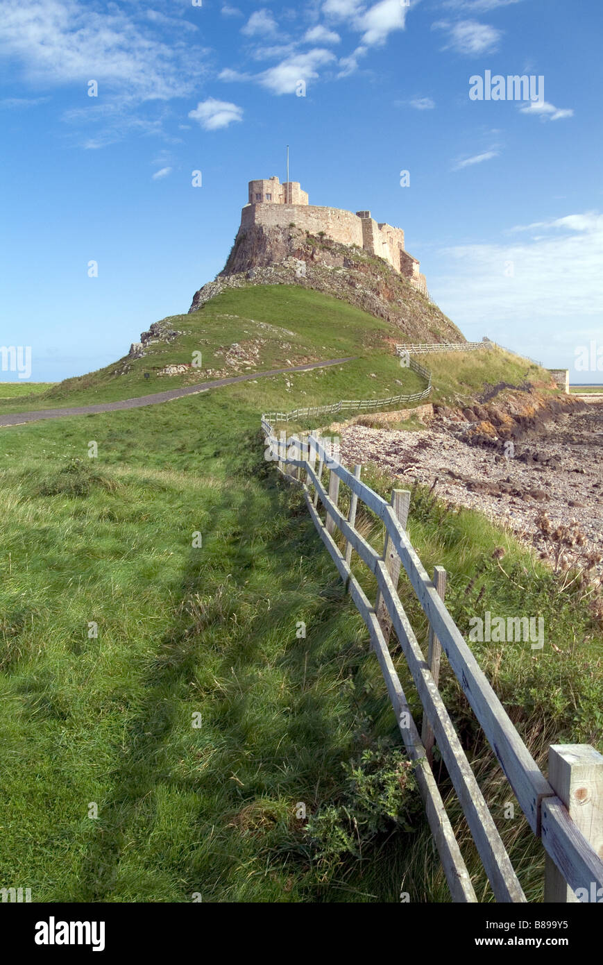 Lindisfarne Castle, Holy Island, Berwick upon Tweed, Northumberland ...