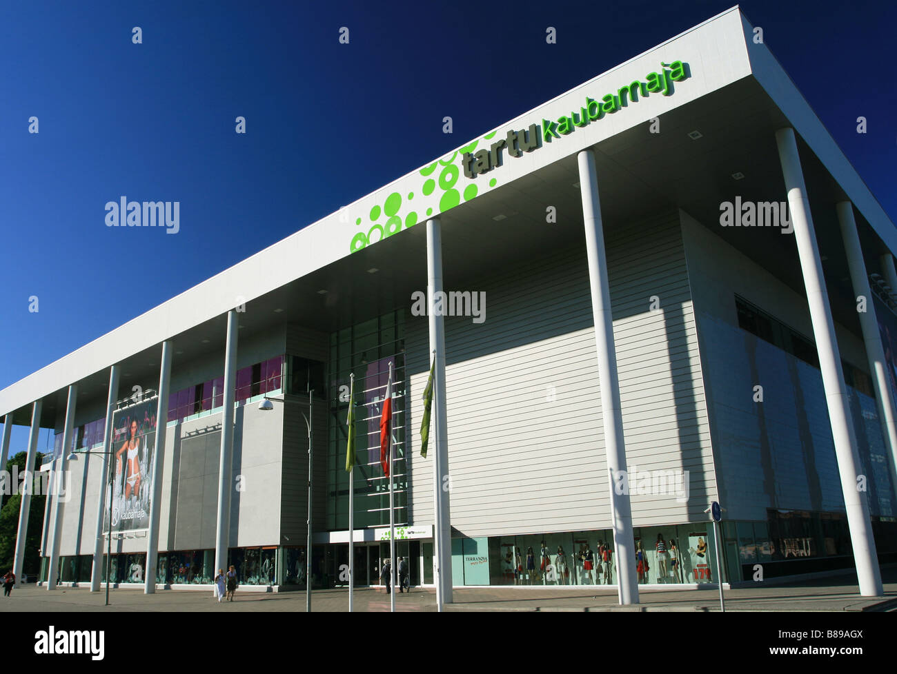 Tartu Kaubamaja Shopping Center, in Tartu, Estonia Stock Photo - Alamy