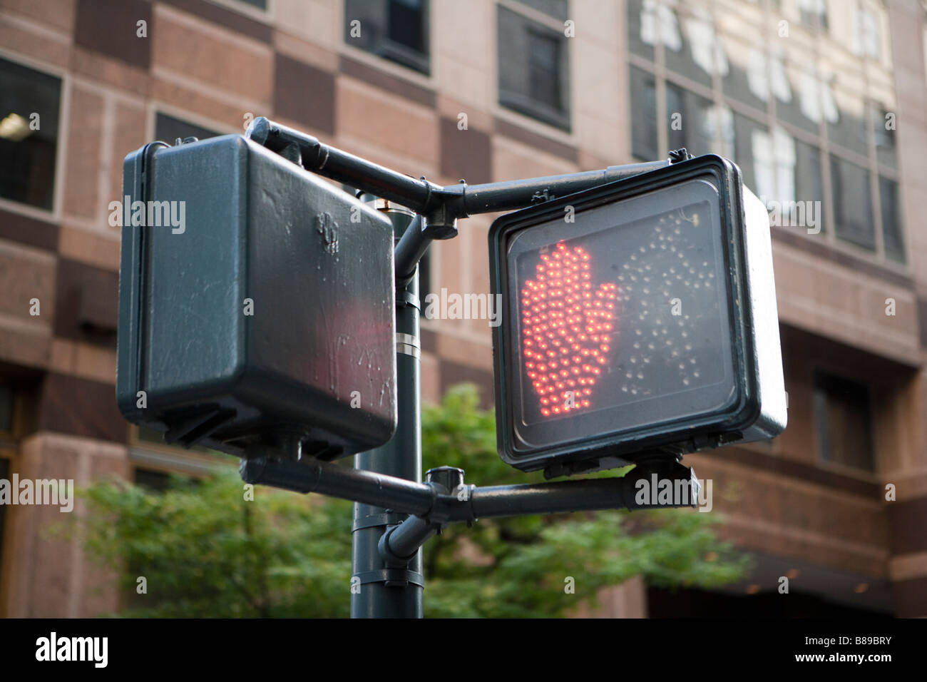 semaphore showing red light Stock Photo - Alamy