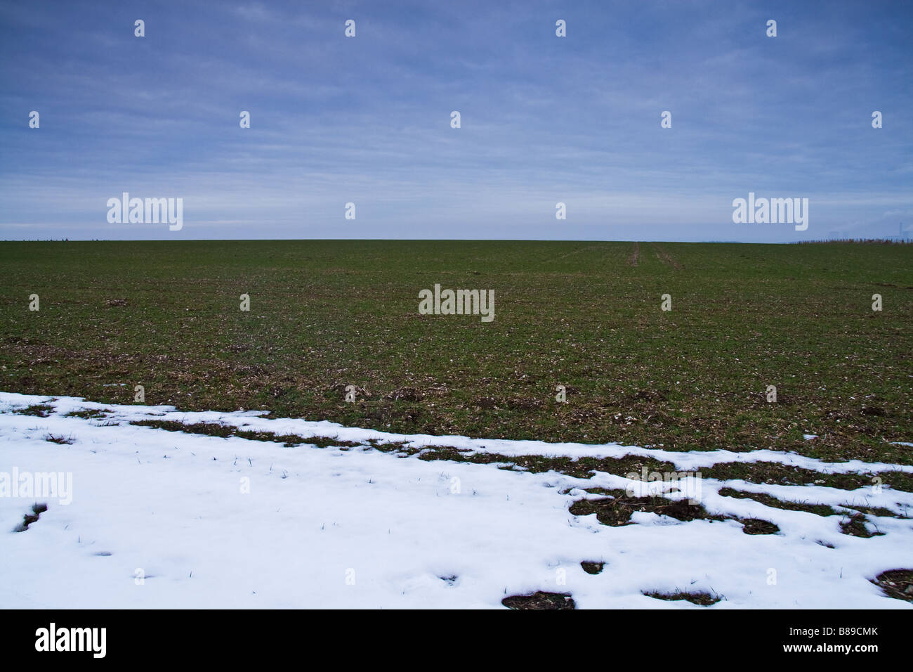A landscape , Snow,Earth,Sky Stock Photo - Alamy