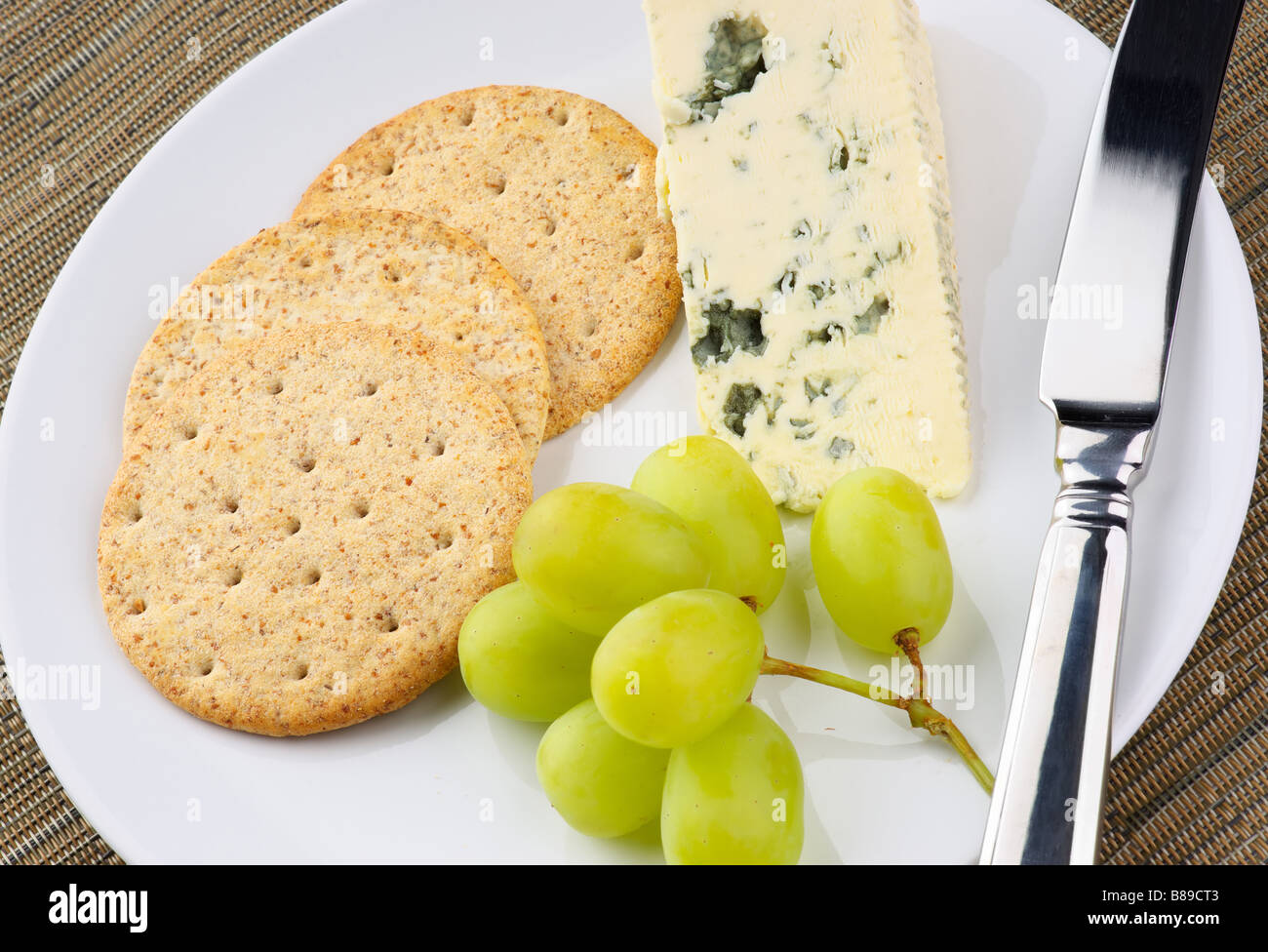 Grapes and cheese knife hi-res stock photography and images - Alamy
