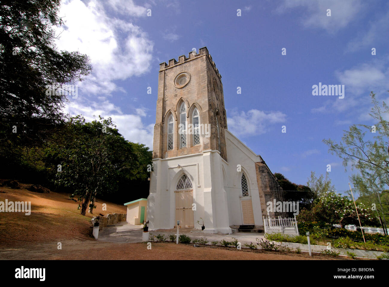 Very old barbados church hi-res stock photography and images - Alamy