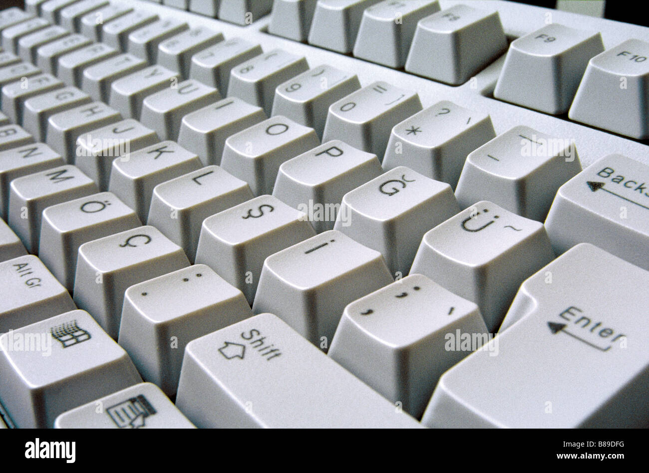 Turkish computer keyboard hi-res stock photography and images - Alamy