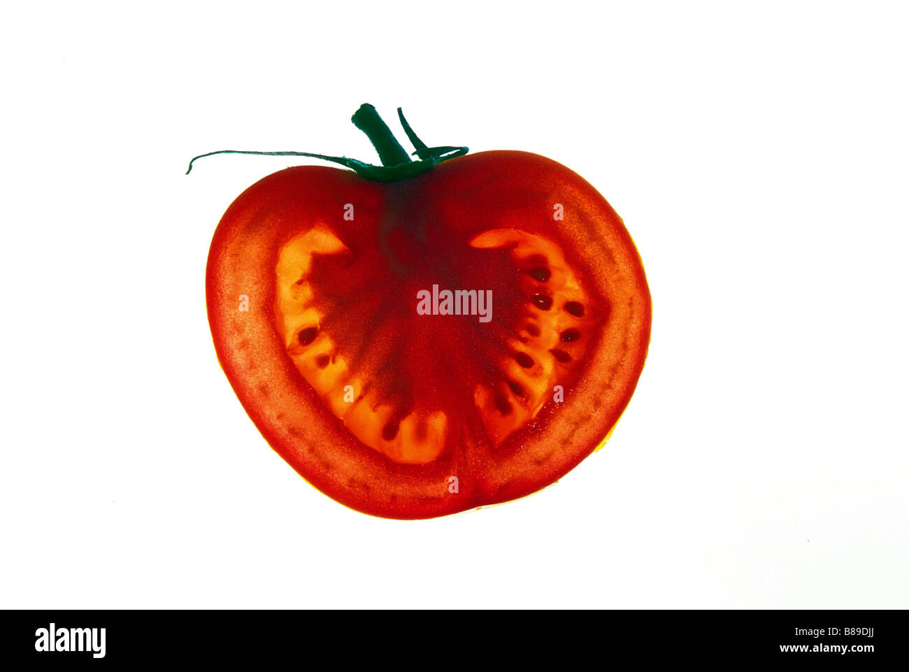 A slice of tomato Stock Photo - Alamy