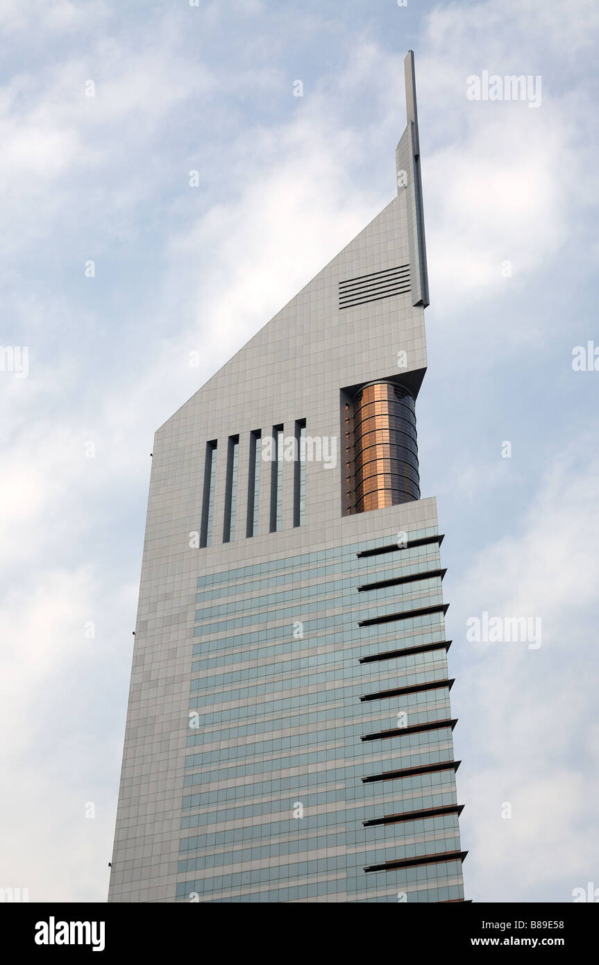 Emirates tower in dubai hi-res stock photography and images - Alamy