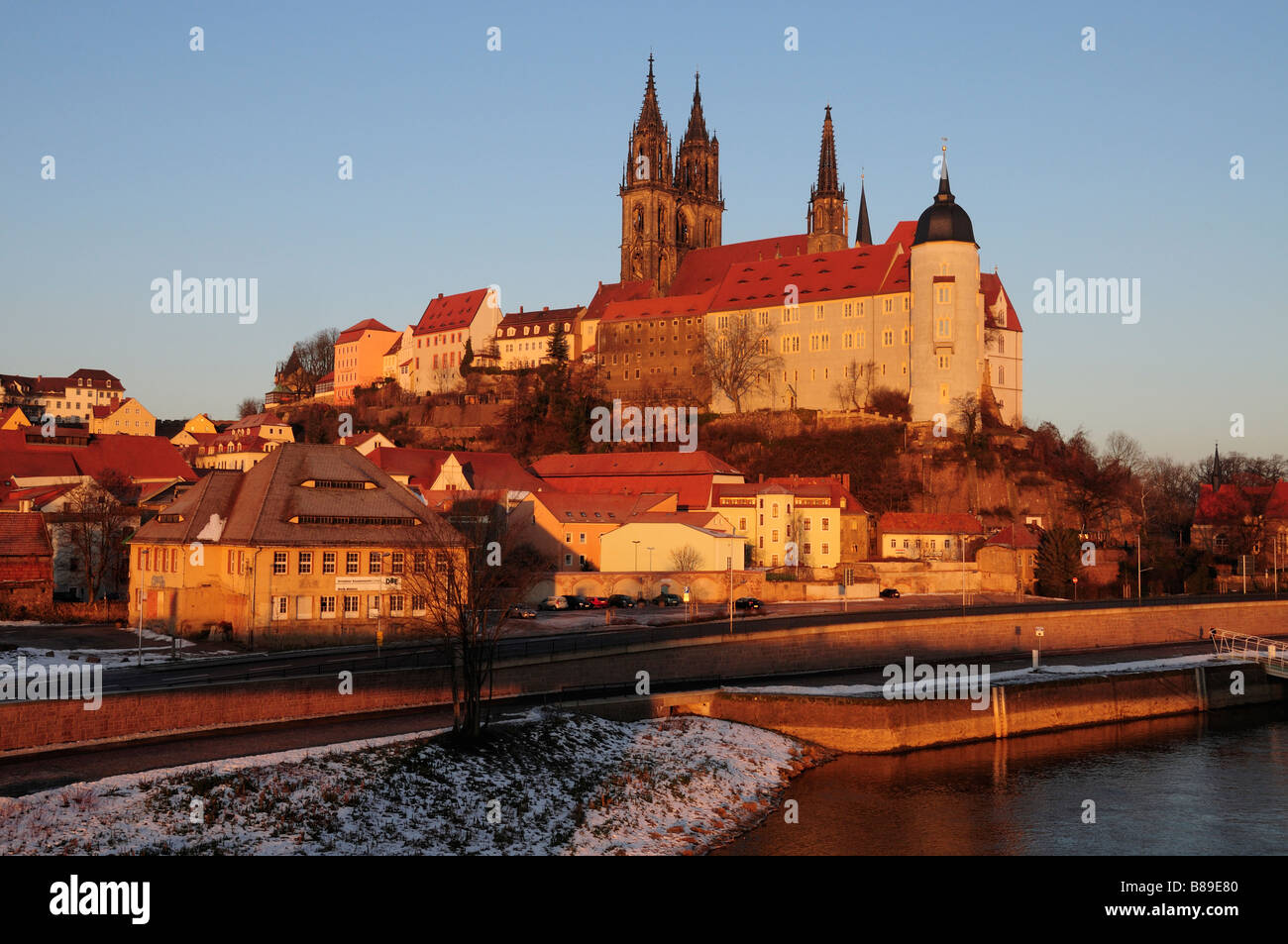 Albrechtsburg castle meissen germany hi-res stock photography and ...