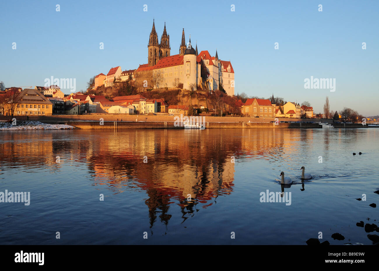 Albrechtsburg castle meissen germany hi-res stock photography and ...