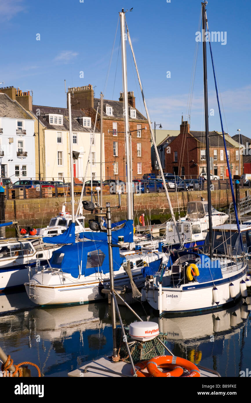 Arbroath Harbour Scotland Stock Photo - Alamy