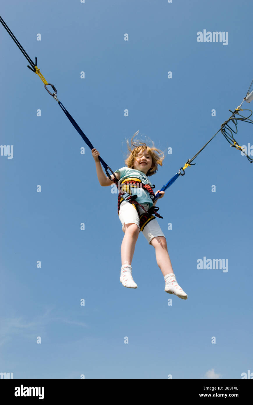 Trampoline harness hi-res stock photography and images - Alamy