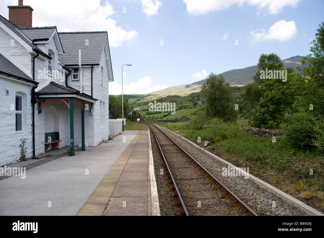 Dolwyddelan railway hi-res stock photography and images - Alamy