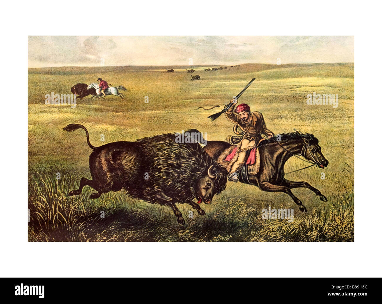 Lithograph by currier and ives hi-res stock photography and images - Alamy