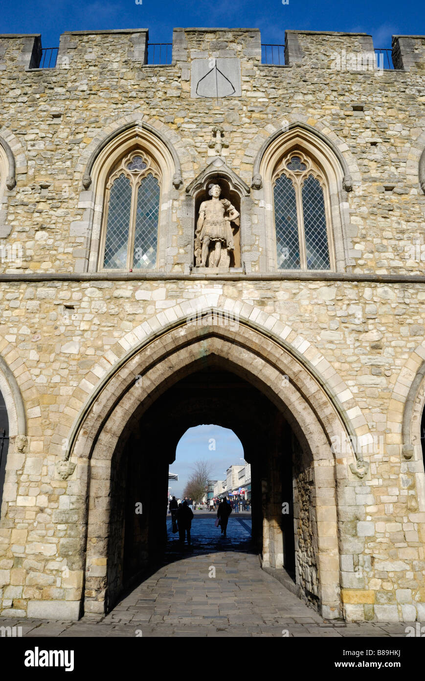The Bargate Southampton Hampshire England Stock Photo - Alamy