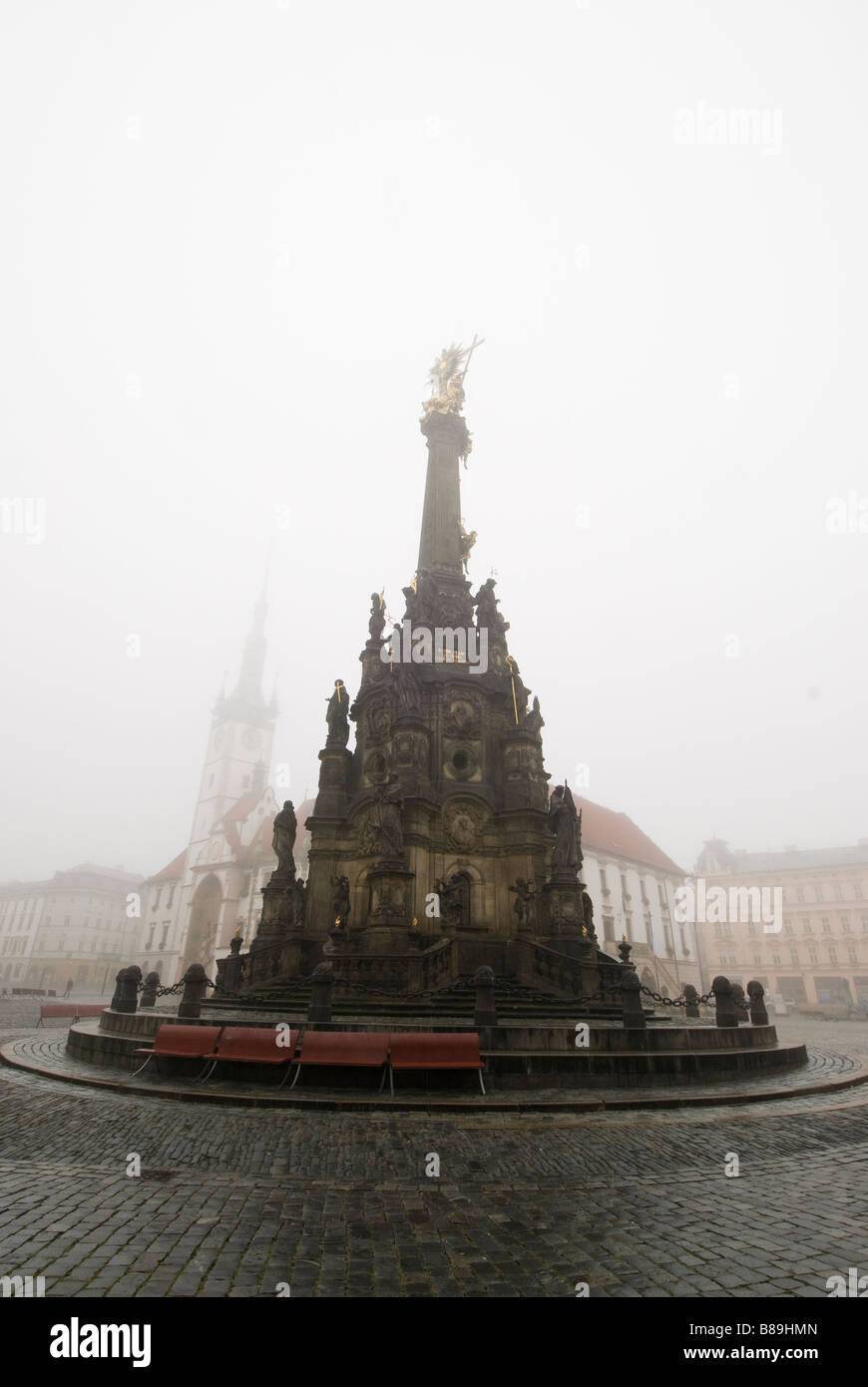 Pillar of the holy trinity olomouc hi-res stock photography and images ...