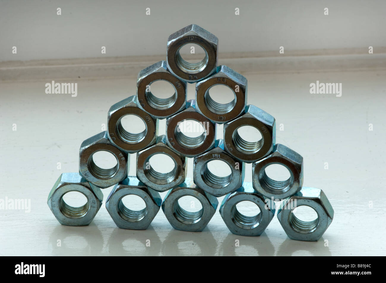 Hexagon nuts hi-res stock photography and images - Alamy