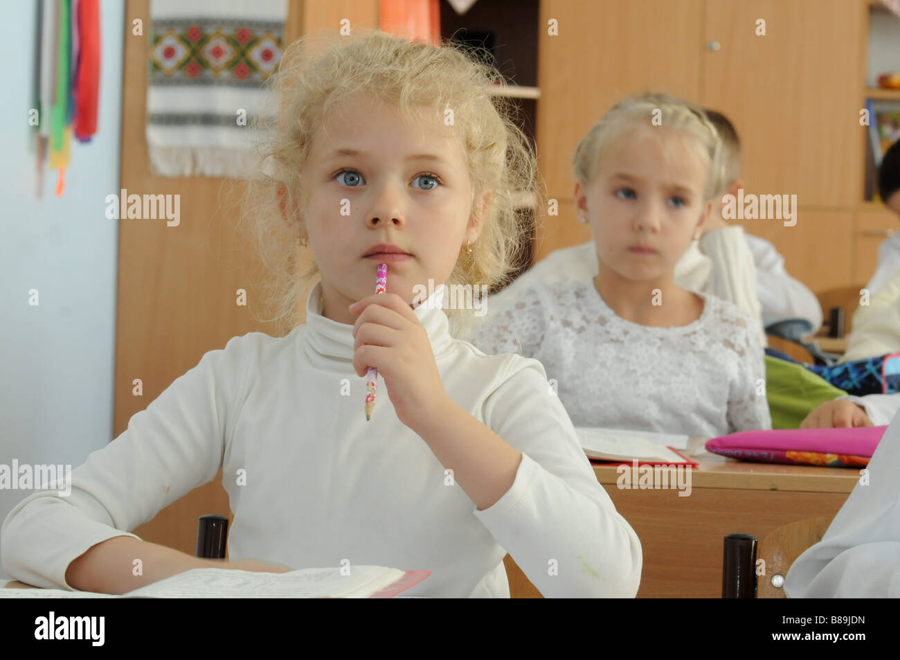 Russian school girl hi-res stock photography and images - Alamy