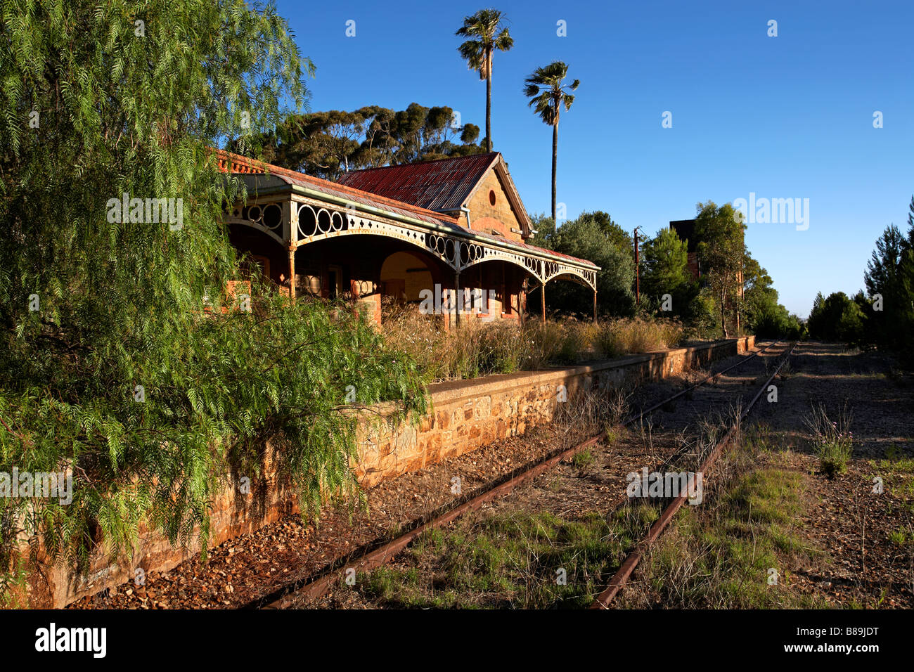 Abandoned Railway Station Stock Photo - Alamy