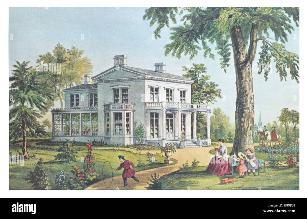 Currier ives hi-res stock photography and images - Alamy