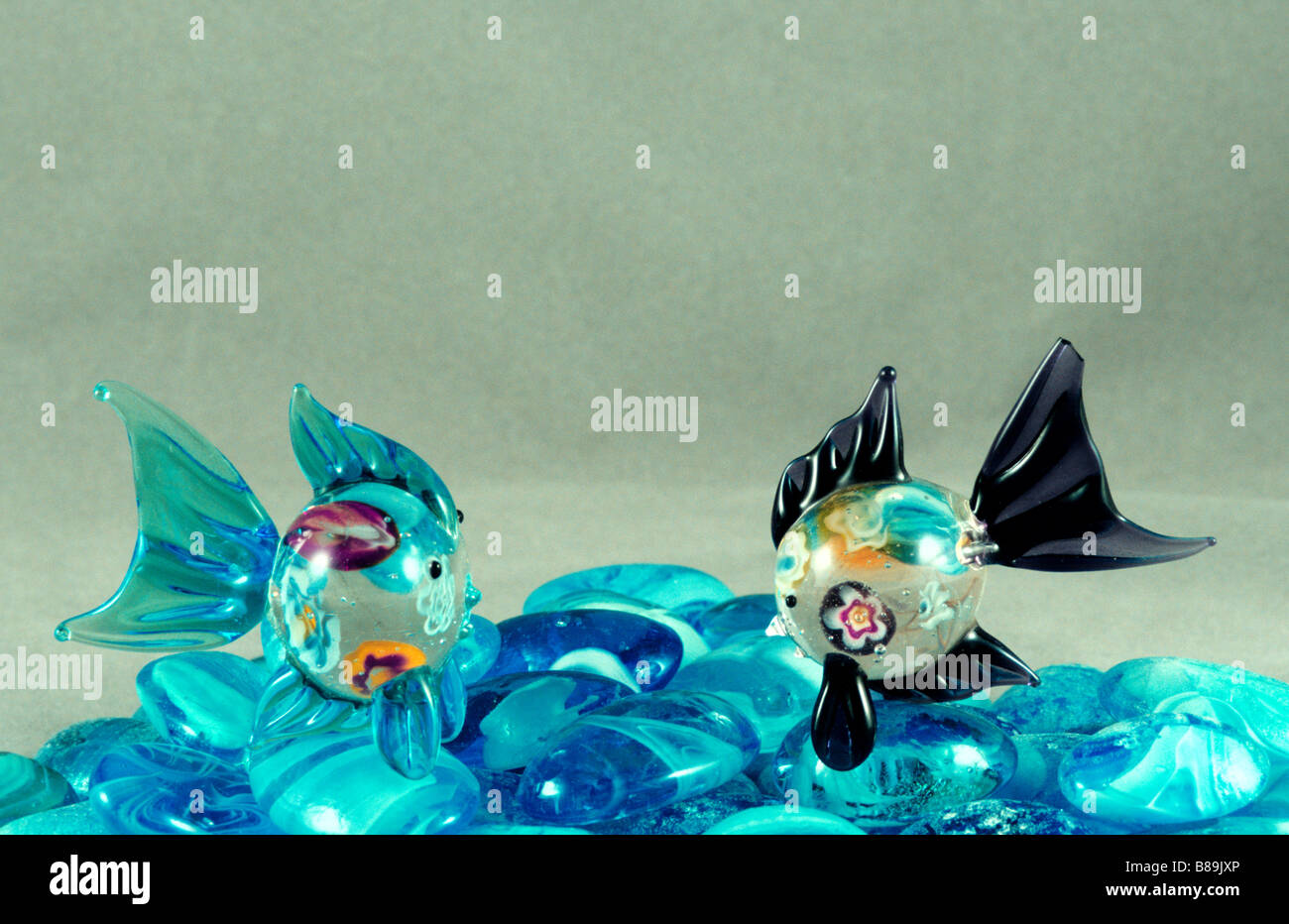 two little fishes, blue rocks ocean sea water imagery art artistic ...