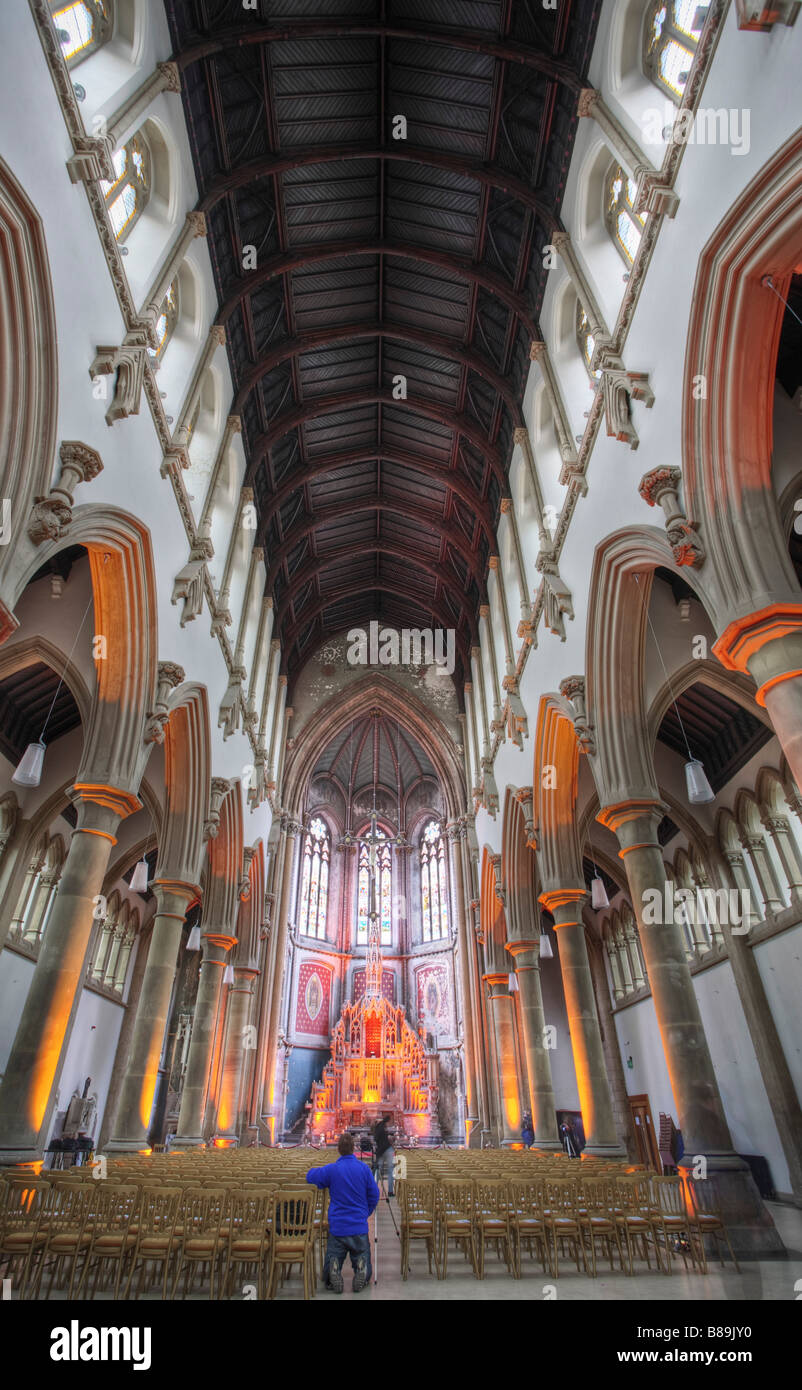 HDR: The nave. Gorton Monastery, Gorton, Greater Manchester, United ...