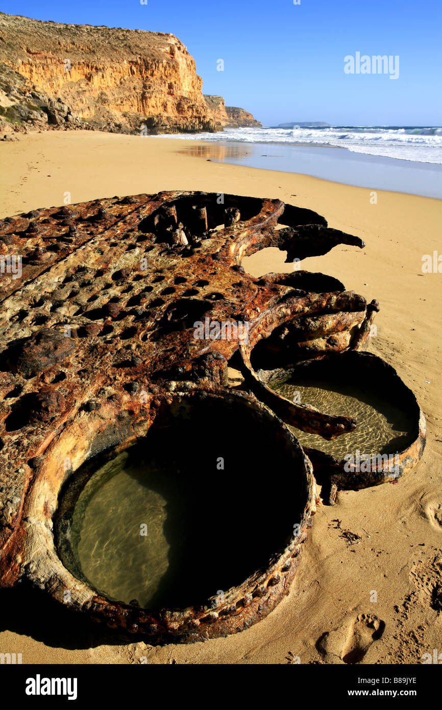 Ethal Wreck Bay Stock Photo - Alamy