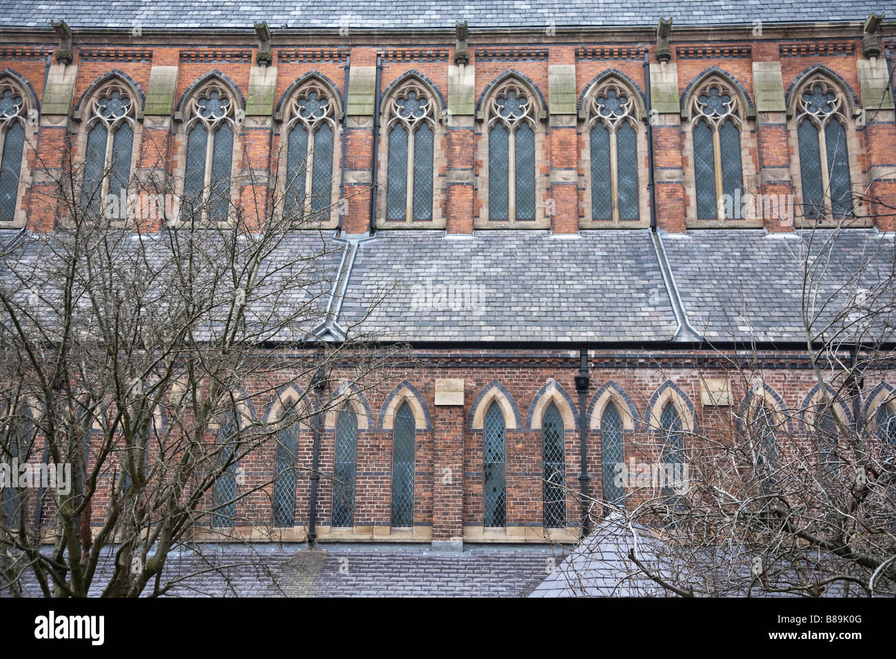The walls of the monastery. Gorton Monastery, Gorton, Greater ...