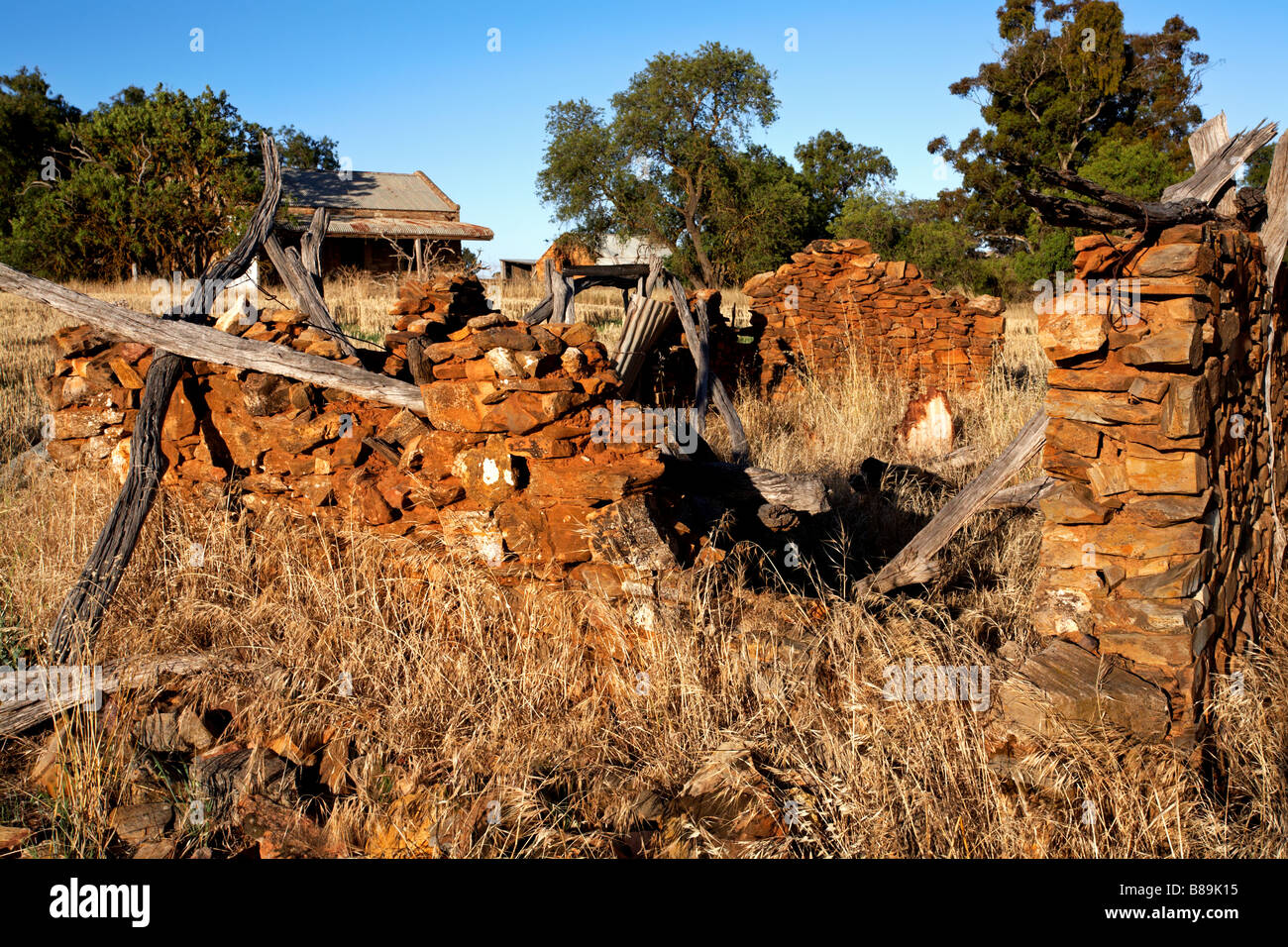 Old homestead ruin hi-res stock photography and images - Alamy