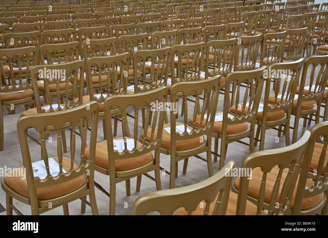 Chairs. Gorton Monastery, Gorton, Greater Manchester, United Kingdom ...