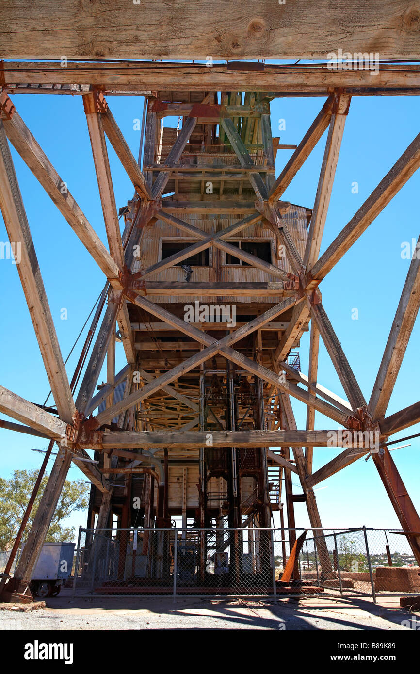 Mining head frame hi-res stock photography and images - Alamy